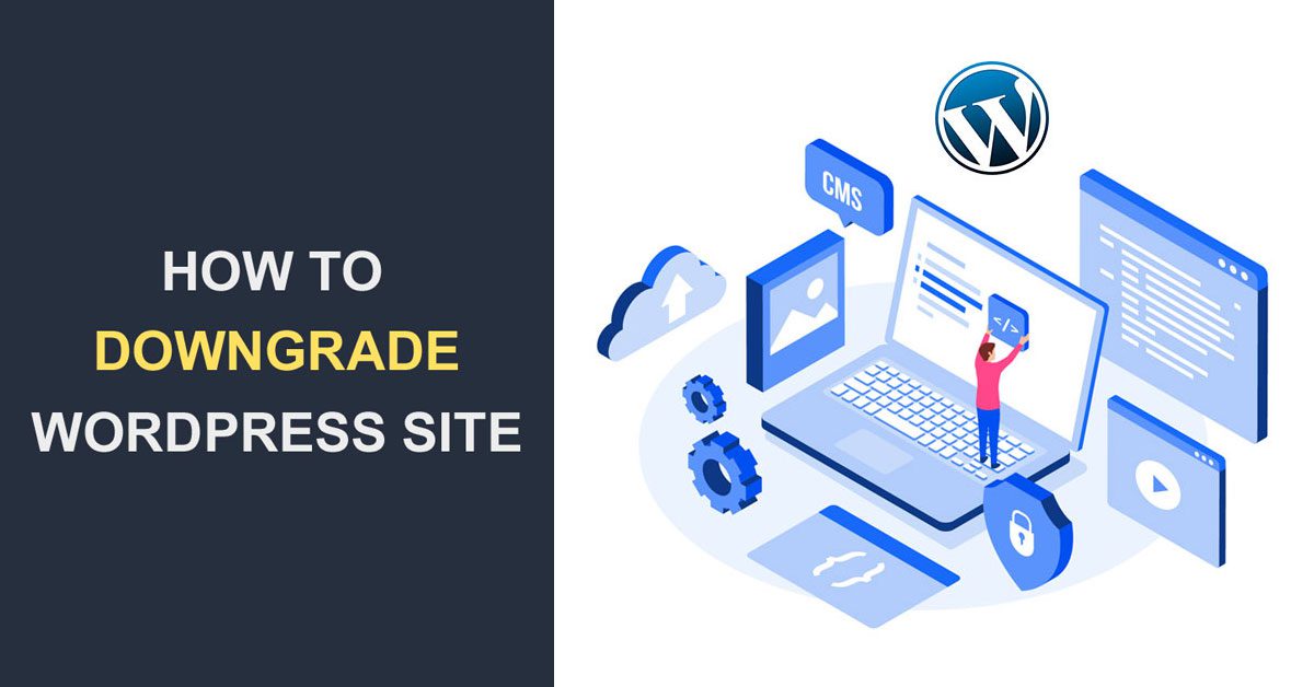 How to Downgrade Your WordPress Website (And Why)